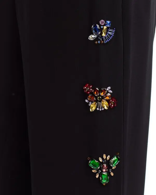 Cinq À Sept Crown Jewel Embellished Pants