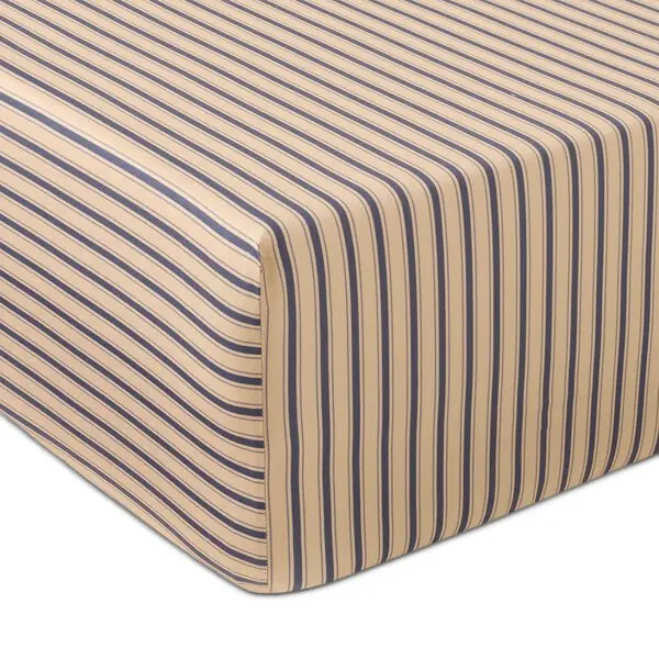 ANNE DE SOLENE 4 Continents Toile De Jouy Fitted Sheet, Queen
