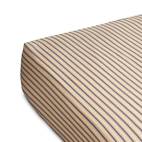 ANNE DE SOLENE 4 Continents Toile De Jouy Fitted Sheet, King