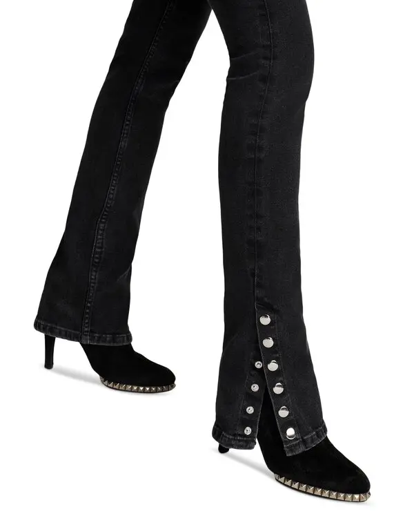 RE/DONE Britt Mid Rise Slim Straight Jeans