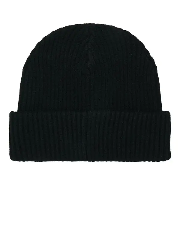 HONOR THE GIFT Script Beanie - Black
