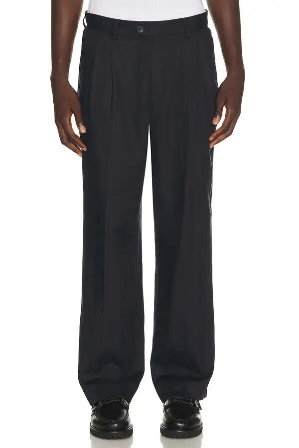 PERCIVAL Pleated Leg Trousers
