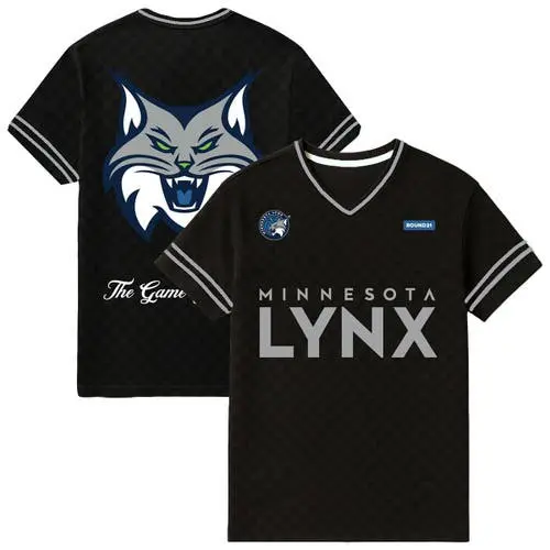 ROUND21 Minnesota Lynx Soccer Jersey - Black
