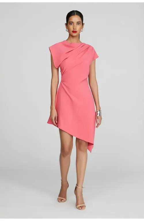 Halston Jolie Dress In Luxe Crepe