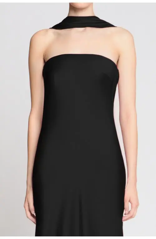 Halston Vali Crepe Gown