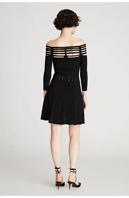 Halston Heather Dress In Matte Viscose