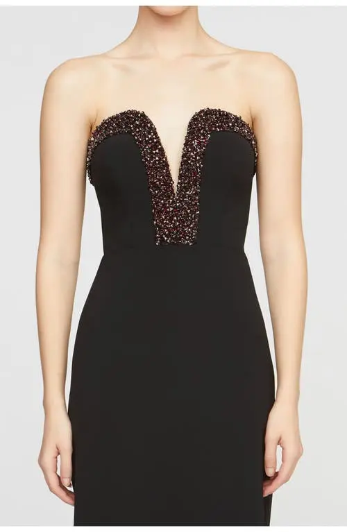 Halston Ila Crepe Gown