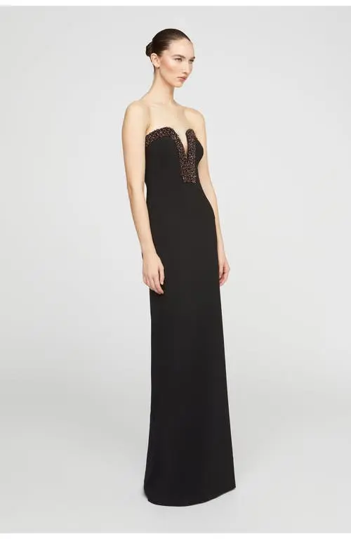 Halston Ila Crepe Gown