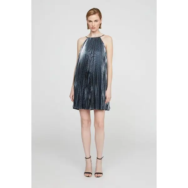 Halston Carter Jersey Mini Dress