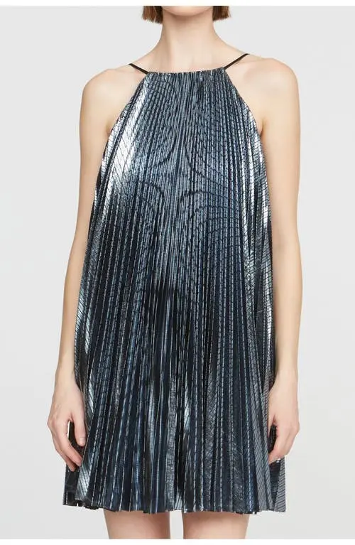 Halston Carter Jersey Mini Dress