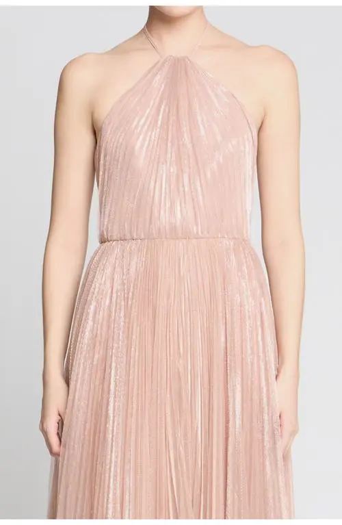 Halston Marisol Lurex Gown