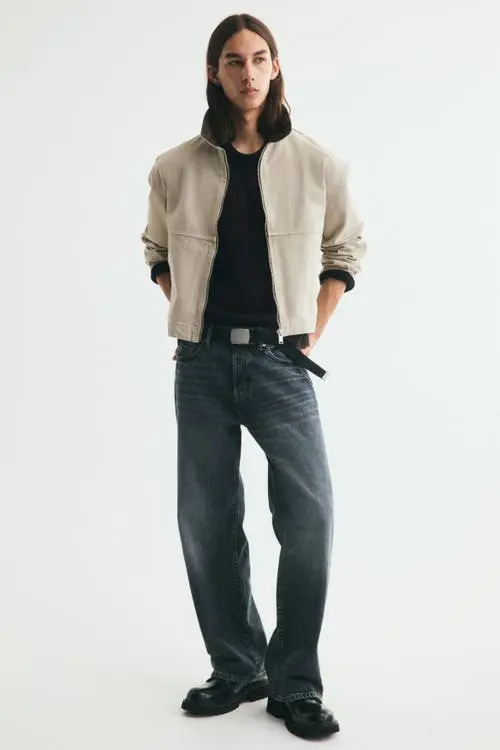 H&M Loose-fit Open-knit Cotton Sweater