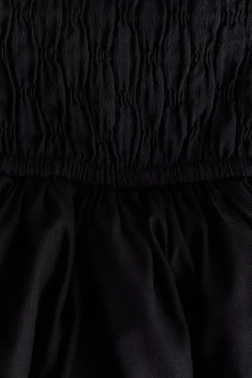 H&M Bandeau Peplum Top