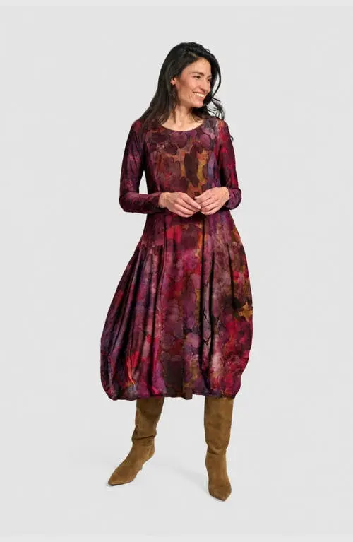 Alembika Calliope Crew Cocoon Dress