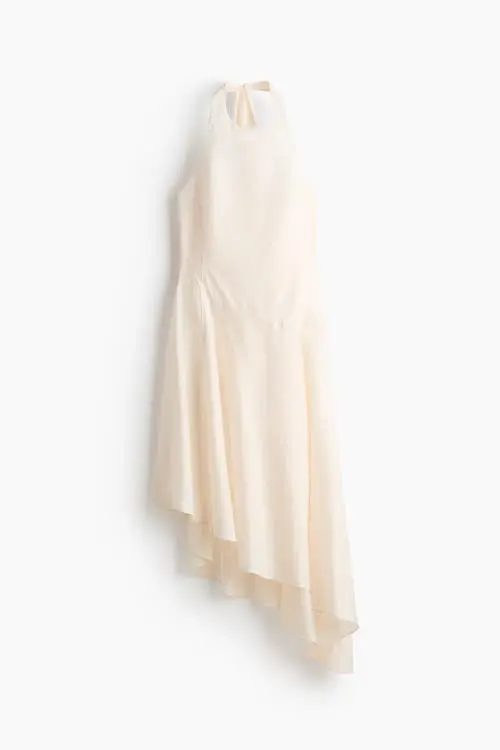 H&M Asymmetric Halterneck Dress
