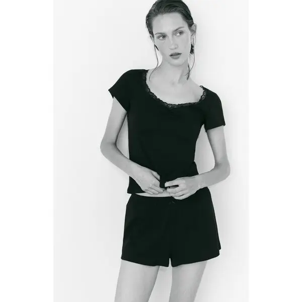 H&M Pointelle Jersey Pajamas