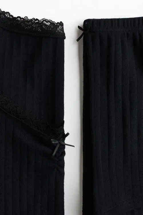 H&M Pointelle Jersey Pajamas