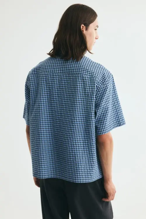 H&M Relaxed-fit Short-sleeved Shirt