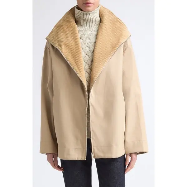TOTEME Zipped Country Jacket - Fawn
