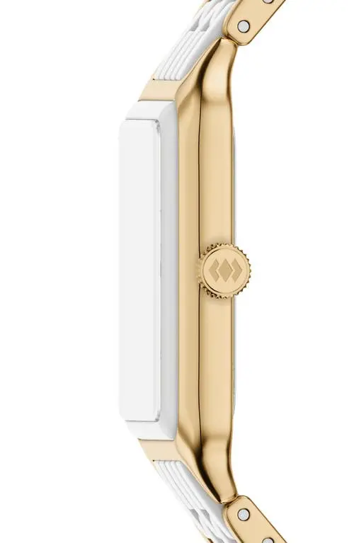 Fossil Raquel Ceramic Bracelet Watch - White