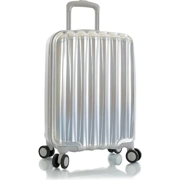 HEYS Astro 21 Inch Carry-on Luggage - Silver