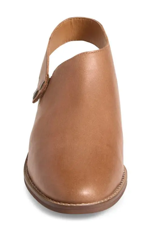 CHOCOLAT BLU Kaan Leather Slingback Flat