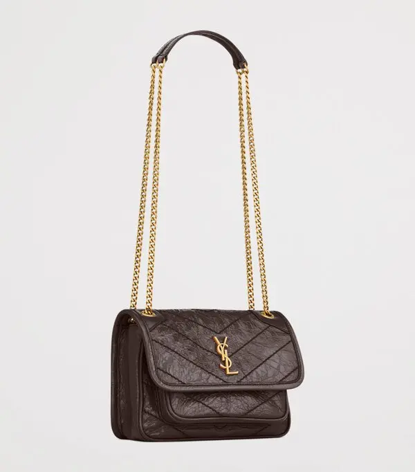 Saint Laurent Mini Niki Shoulder Bag - Beige