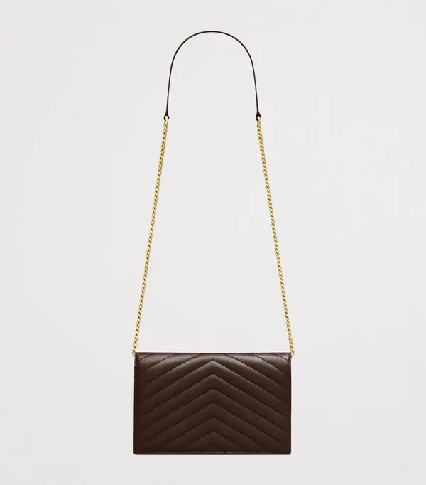 Saint Laurent Cassandre Envelope Chain Wallet