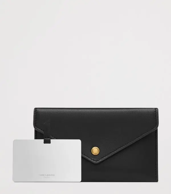 Saint Laurent Small Leather Loulou Shoulder Bag - Green