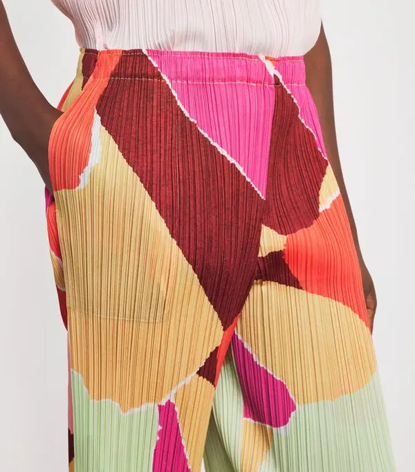 Issey Miyake Surprise Straight Pleated Trousers