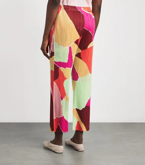Issey Miyake Surprise Straight Pleated Trousers