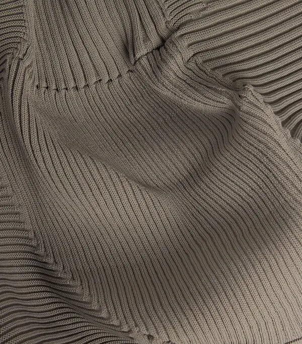 Issey Miyake Kone Kone Knit Midi Dress