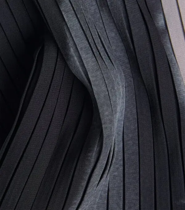 Issey Miyake Hands Of Lover Pleats Wide-leg Trousers