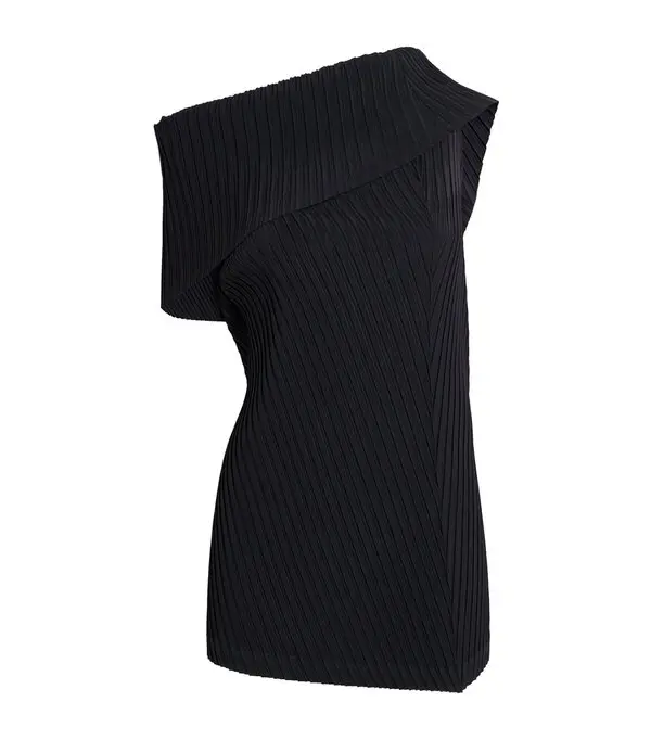 Issey Miyake Tubular Pleats Tunic Top