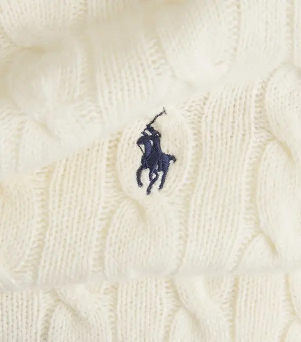 Polo Ralph Lauren Wool-cashmere Cable-knit Sweater