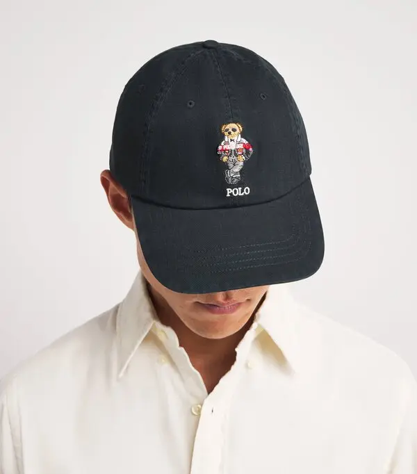 Polo Ralph Lauren Cotton Polo Bear Baseball Cap