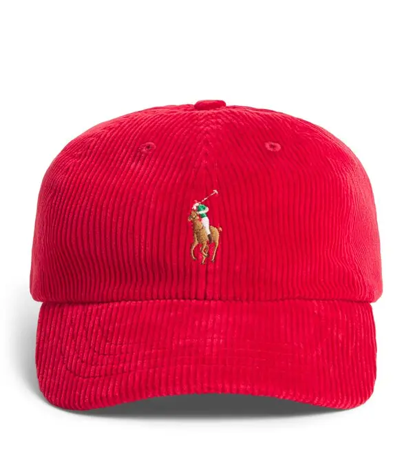 Polo Ralph Lauren Corduroy Logo Baseball Cap