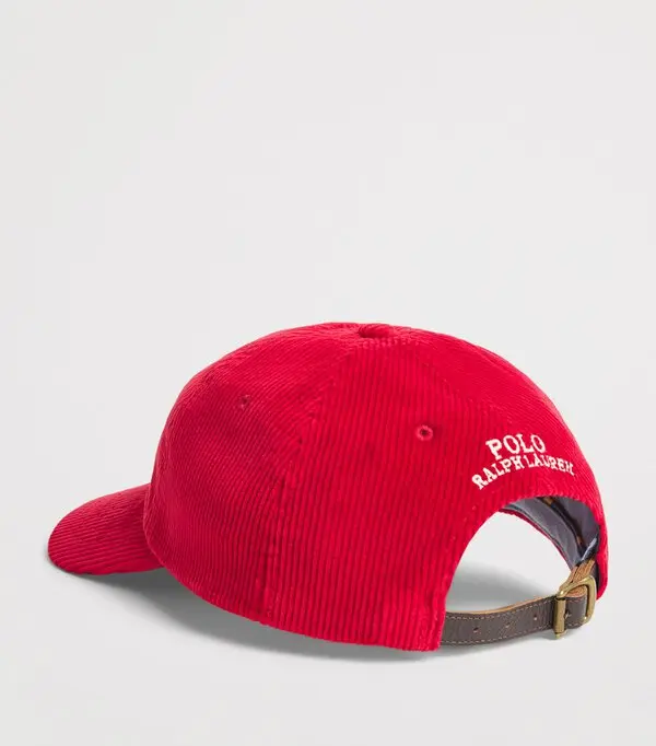 Polo Ralph Lauren Corduroy Logo Baseball Cap
