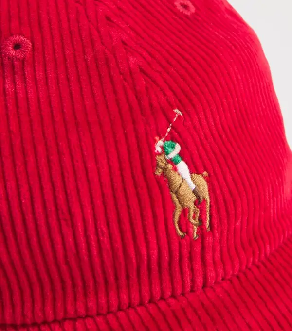 Polo Ralph Lauren Corduroy Logo Baseball Cap