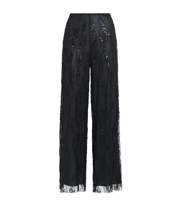 Staud Embellished Jayden Trousers - Black
