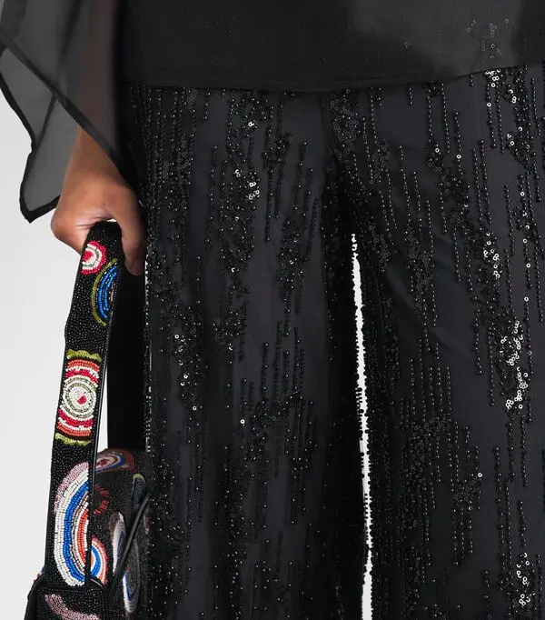 Staud Embellished Jayden Trousers - Black