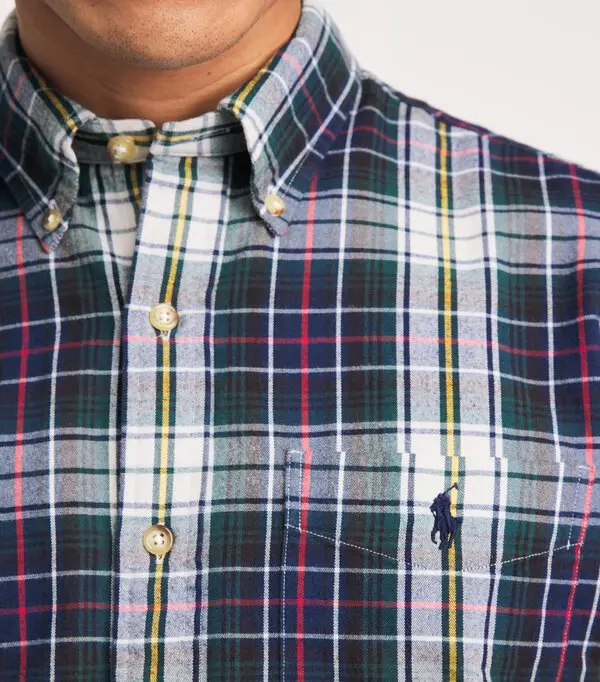Polo Ralph Lauren Cotton Check Oxford Shirt