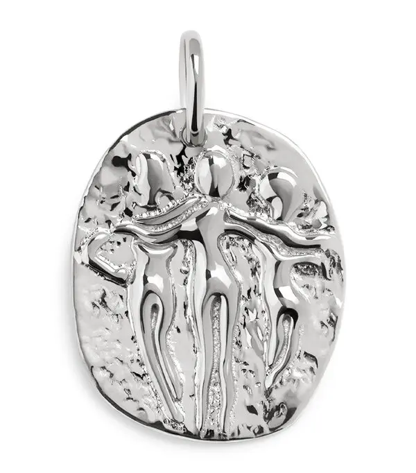 Monica Vinader Sterling Talisman Sisterhood Pendant