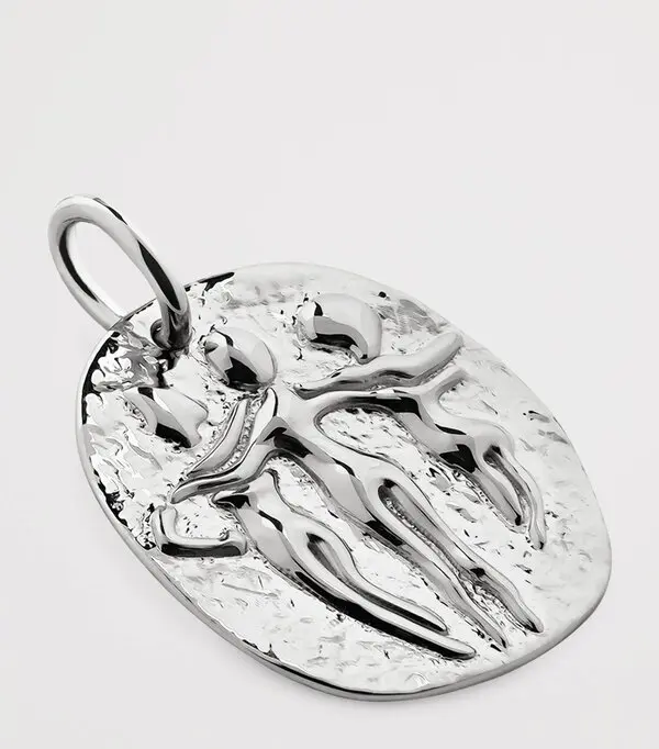 Monica Vinader Sterling Talisman Sisterhood Pendant