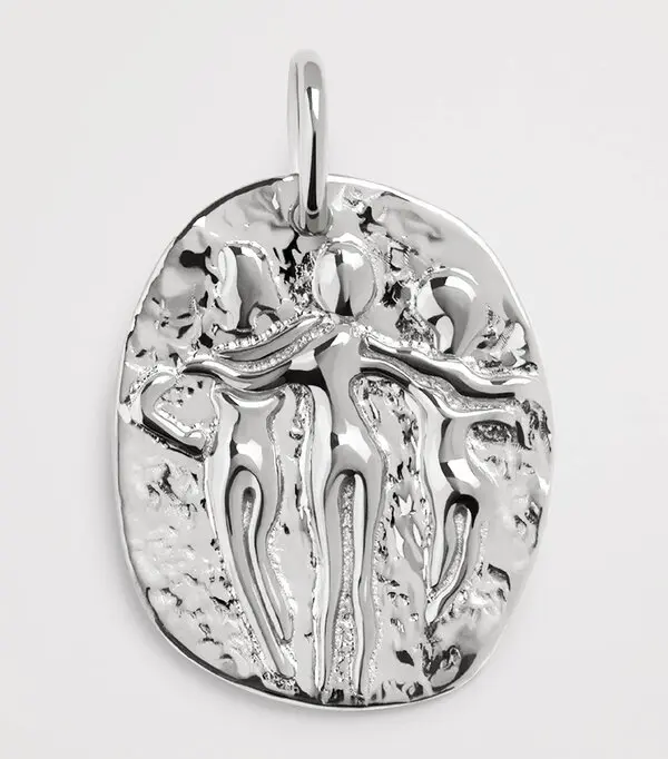 Monica Vinader Sterling Talisman Sisterhood Pendant
