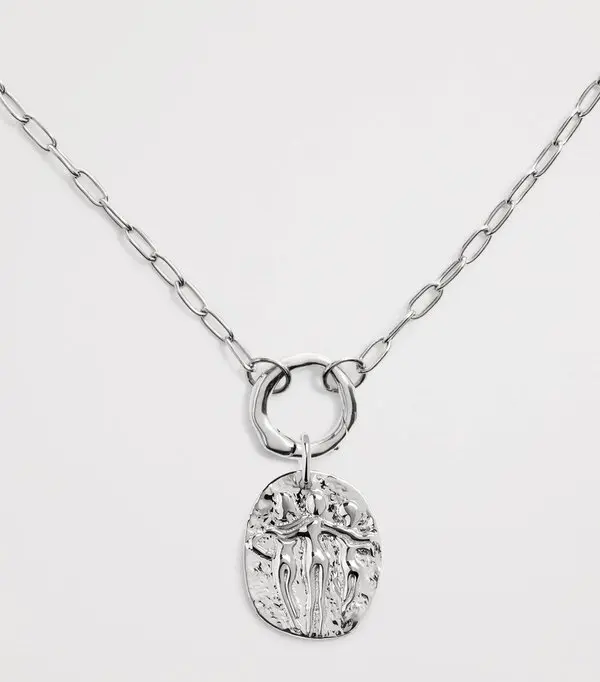 Monica Vinader Sterling Talisman Sisterhood Pendant