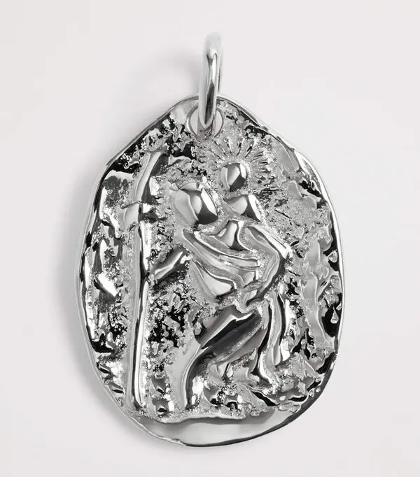 Monica Vinader Sterling Talisman St Christopher Pendant