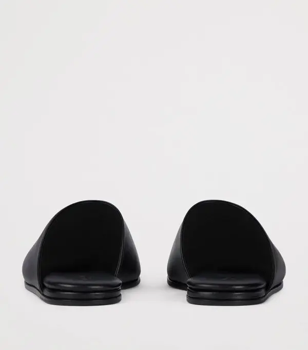 Givenchy Nappa Leather Label Mules