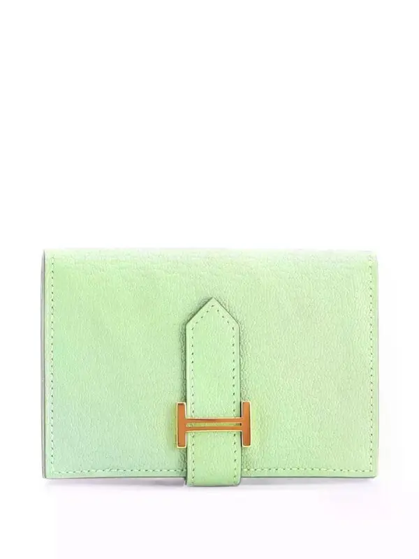 Hermès Trifold Bearn Wallet Chevre Mysore Compact Small Wallets