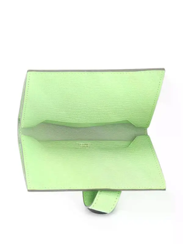 Hermès Trifold Bearn Wallet Chevre Mysore Compact Small Wallets